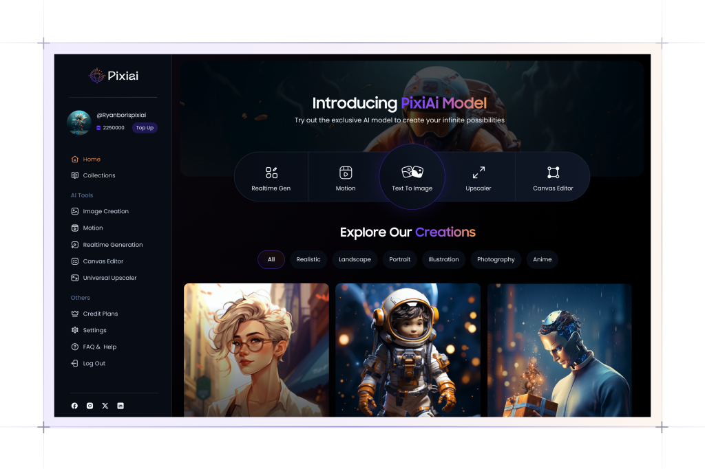 PixiAi - Best AI Image Generator for Stunning Visuals